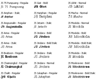 iDesign School: รวม “FREE” Fonts ภาษาไทย ที่ไม่ควรพลาด!